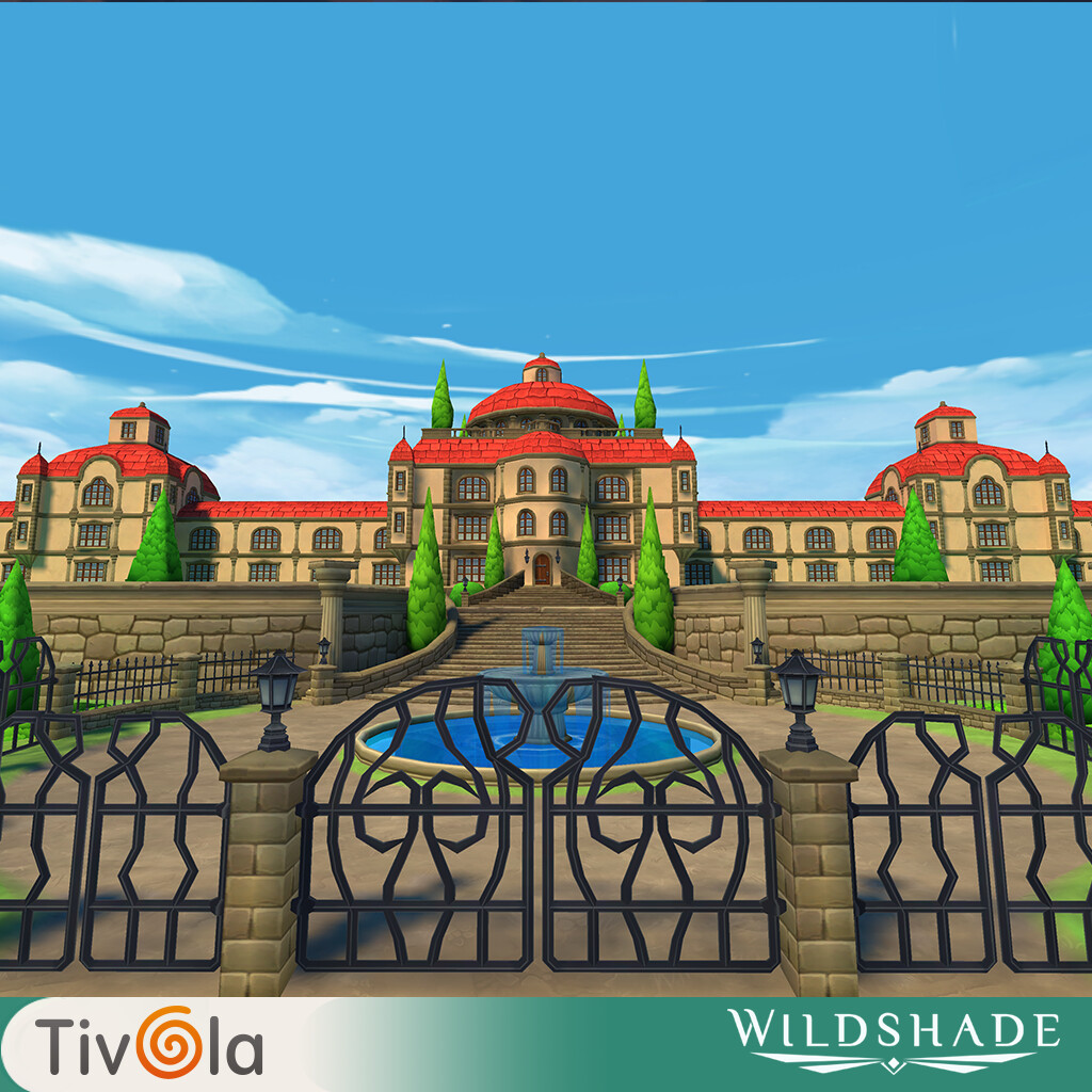 ArtStation - Wildshade - Rose Garden