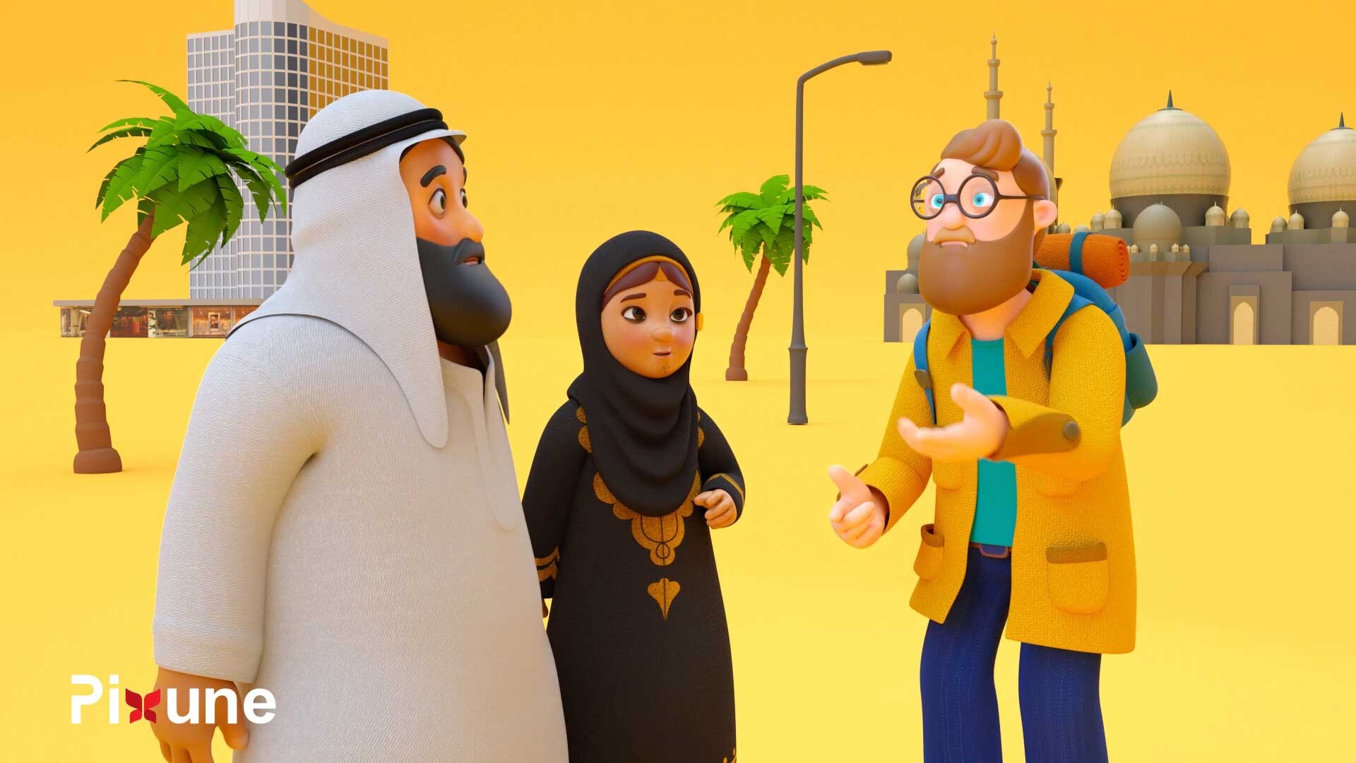 ArtStation - Arabic Unlocked - 3D Animated Explainer Video For An App
