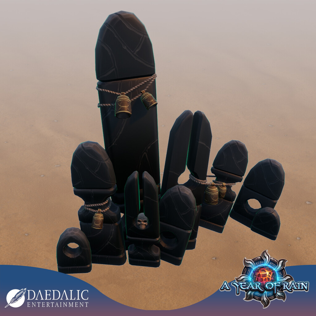 ArtStation - A Year of Rain - Monoliths