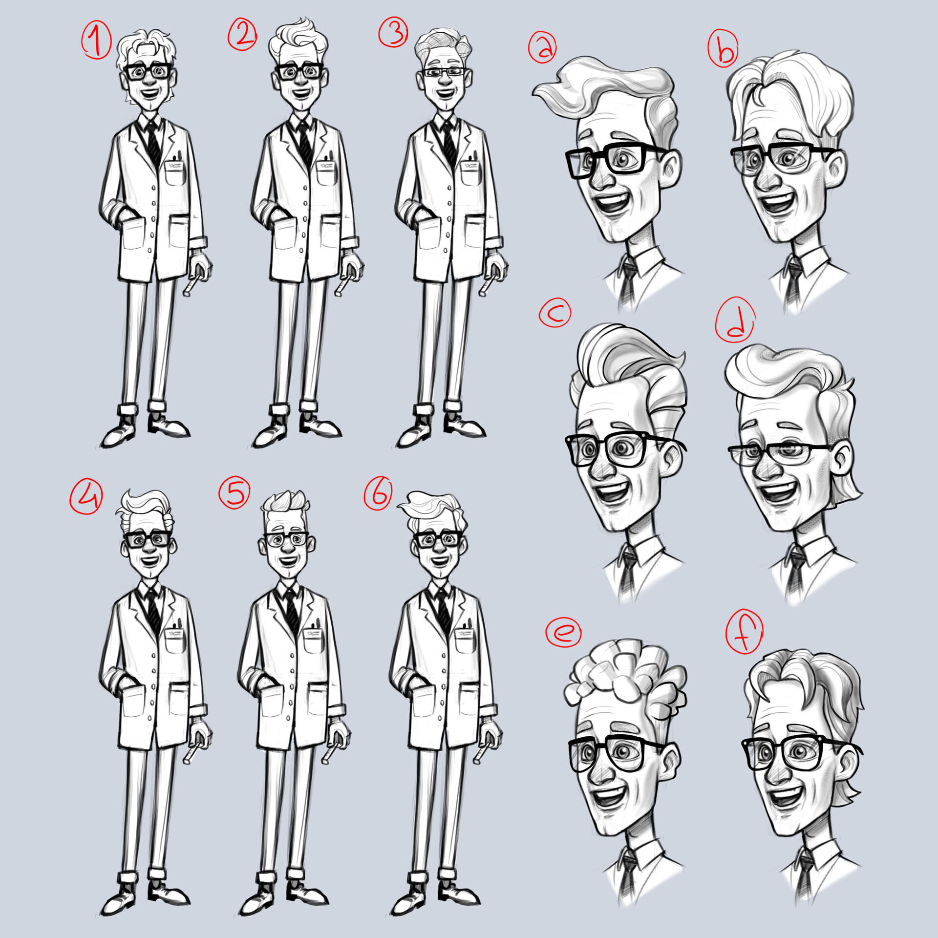 ArtStation - Character Design Variations