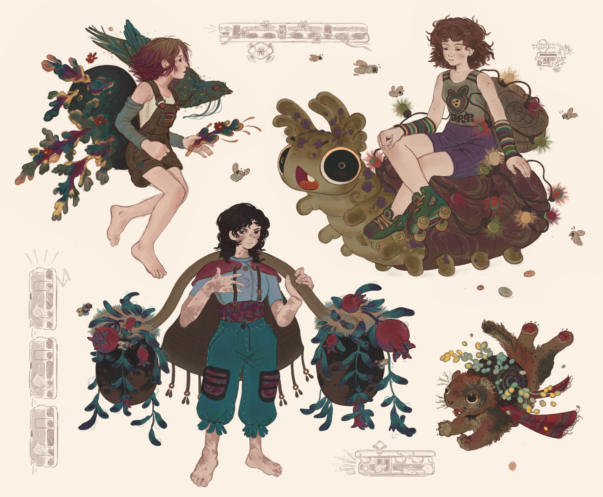 ArtStation - Hobbit girls