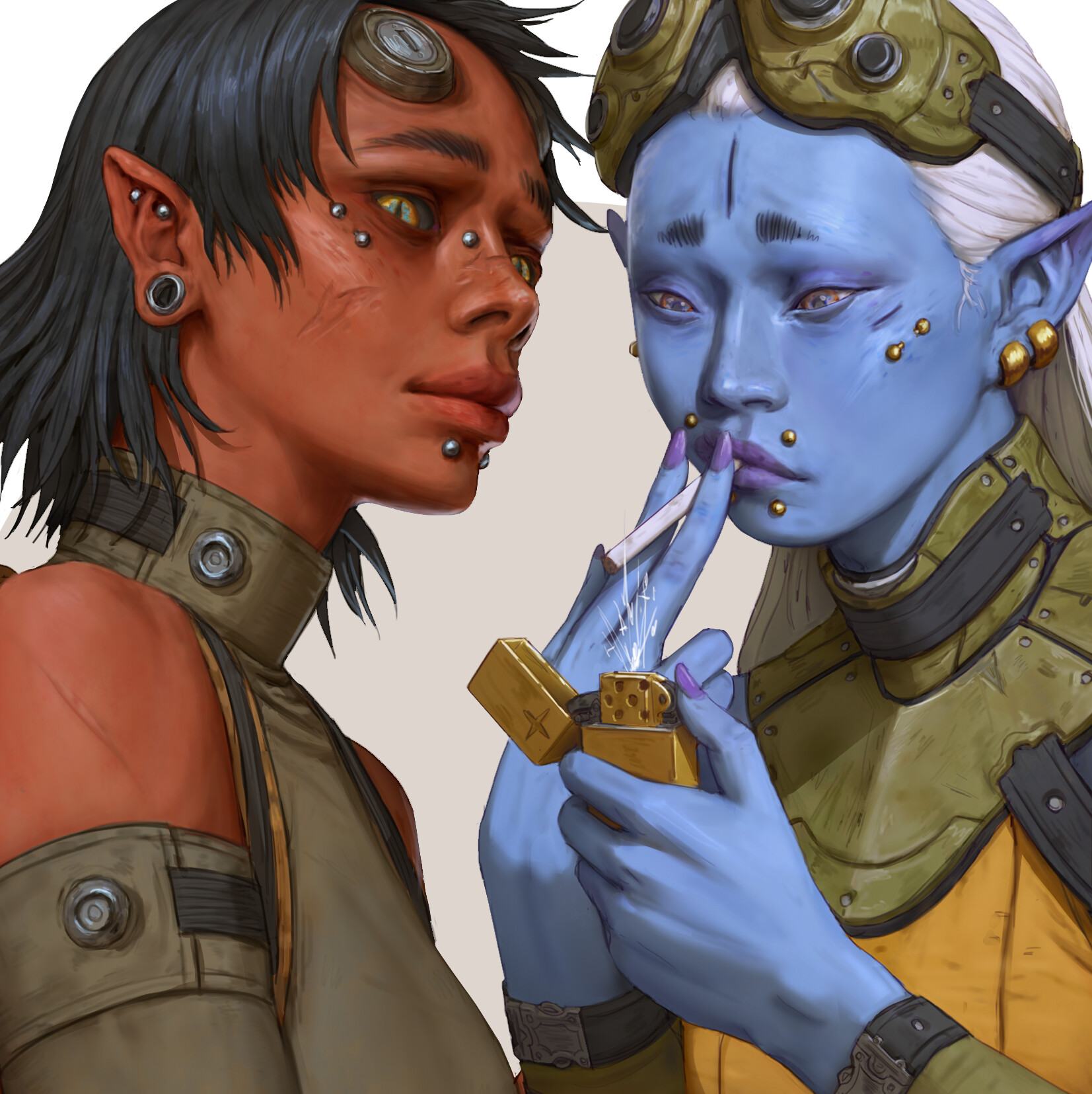 ArtStation - Sci-Fi Bust Practice