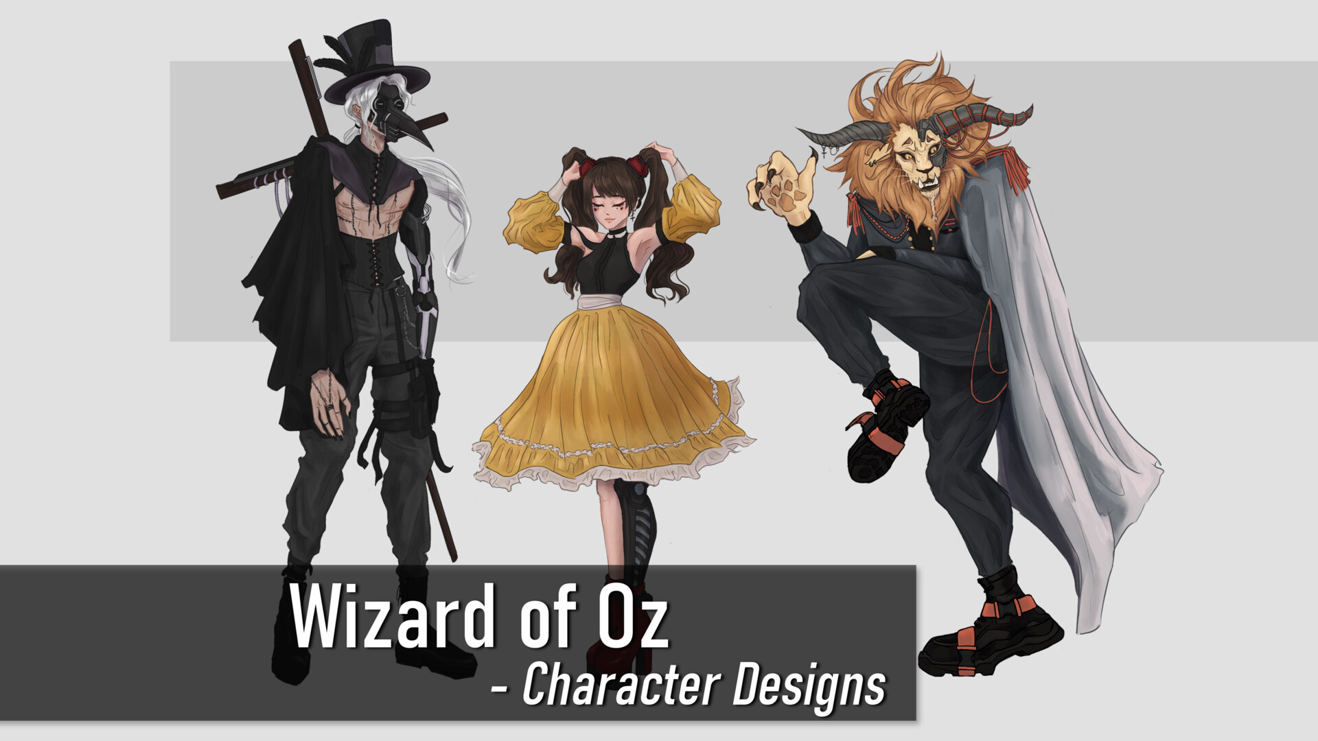 ArtStation - Wizard of Oz: Character Design