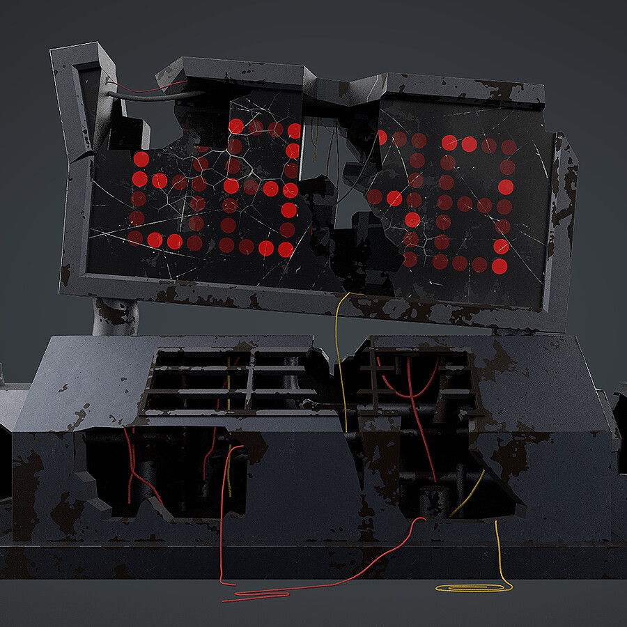 ArtStation - Doomsday Countdown Clock