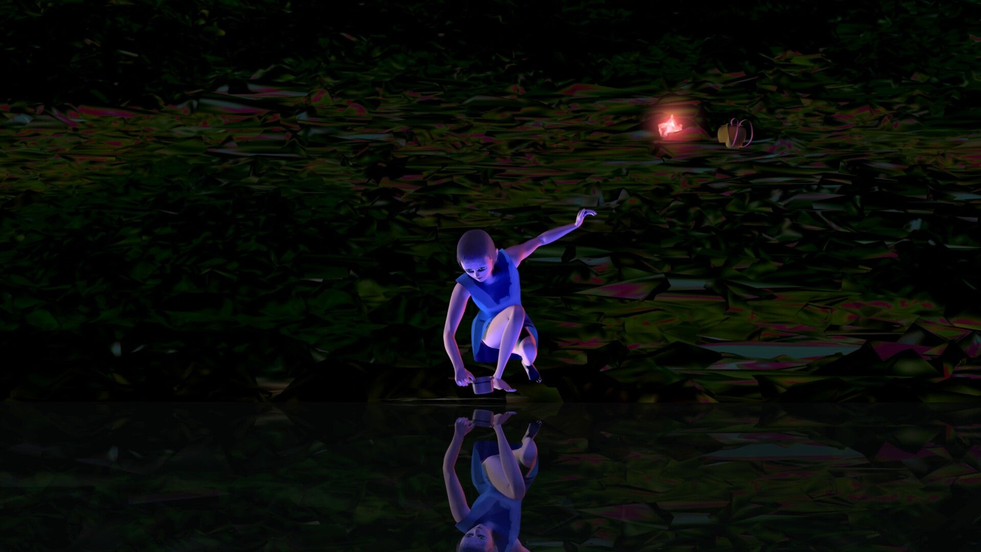 ArtStation - Je cours prendre de l'eau - éteindre le feu