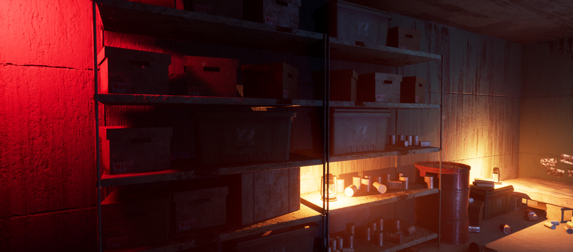 ArtStation - Post Apocalyptic Radio Bunker