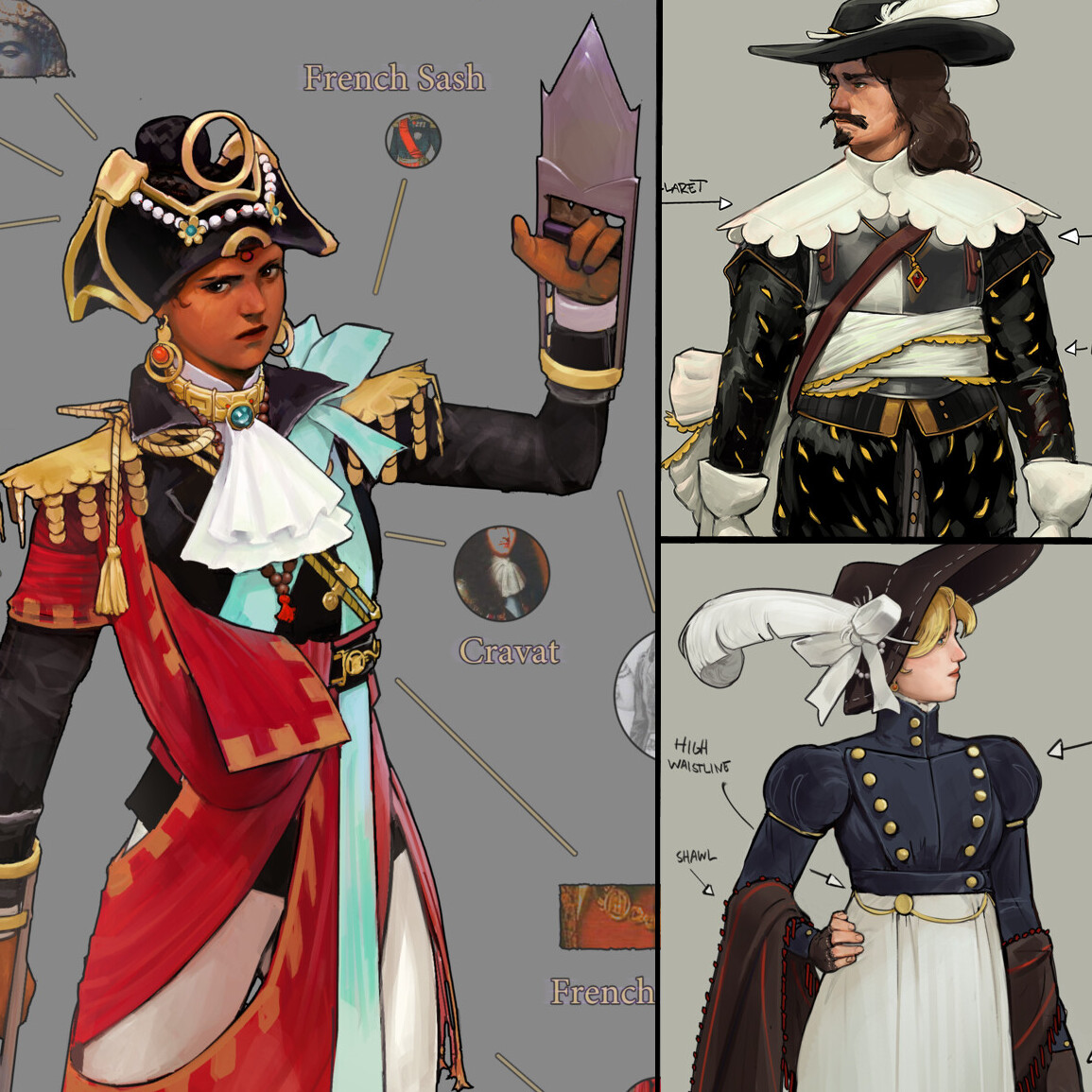 ArtStation - Art of Costume Studies