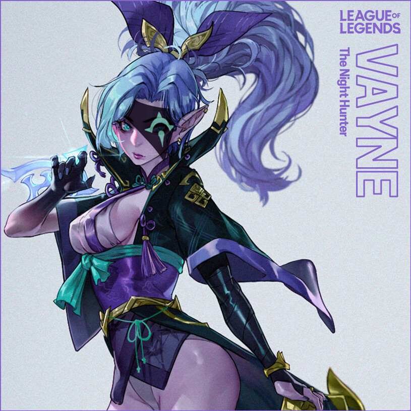 ArtStation - League of Legends-Vayne