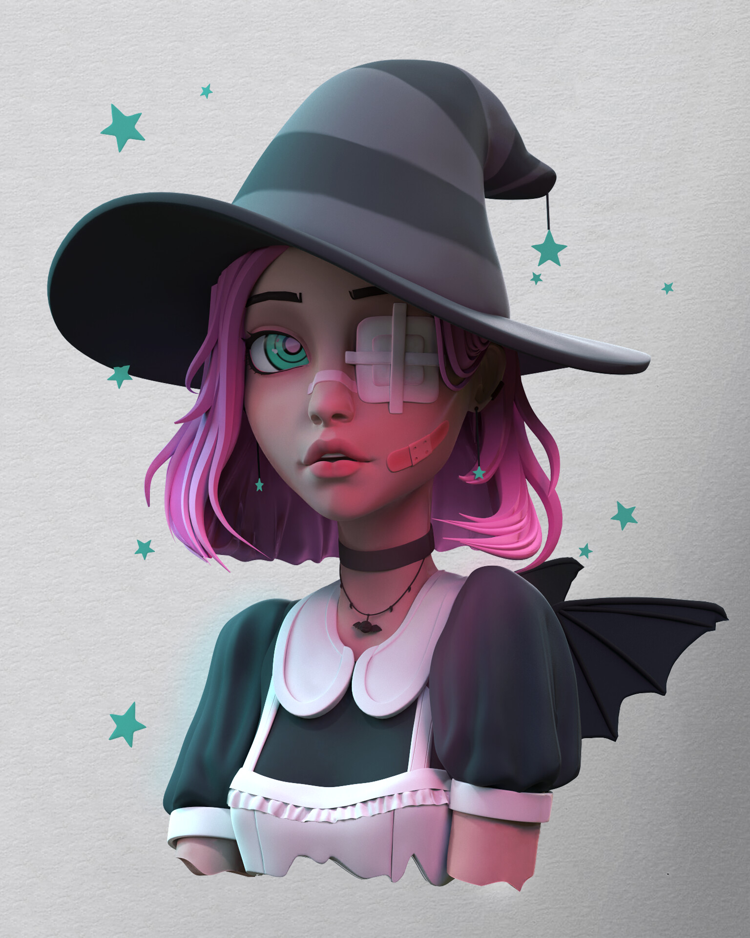 ArtStation - Cute witch
