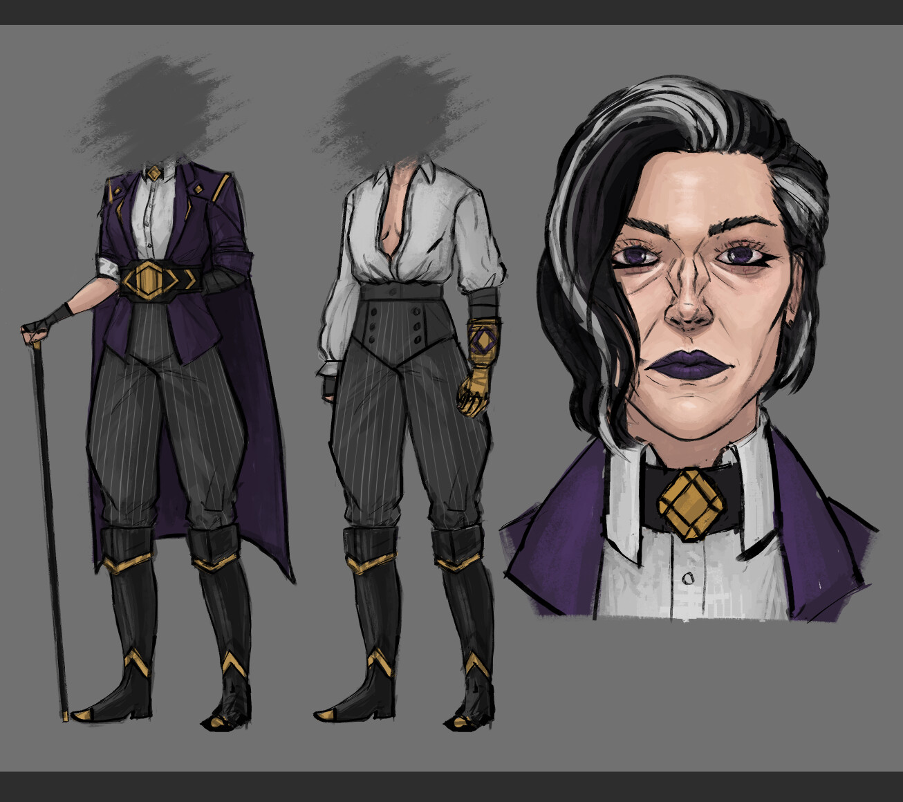 Robyn Vox - Lady Marie Solus - Villain for Archetypical Worlds