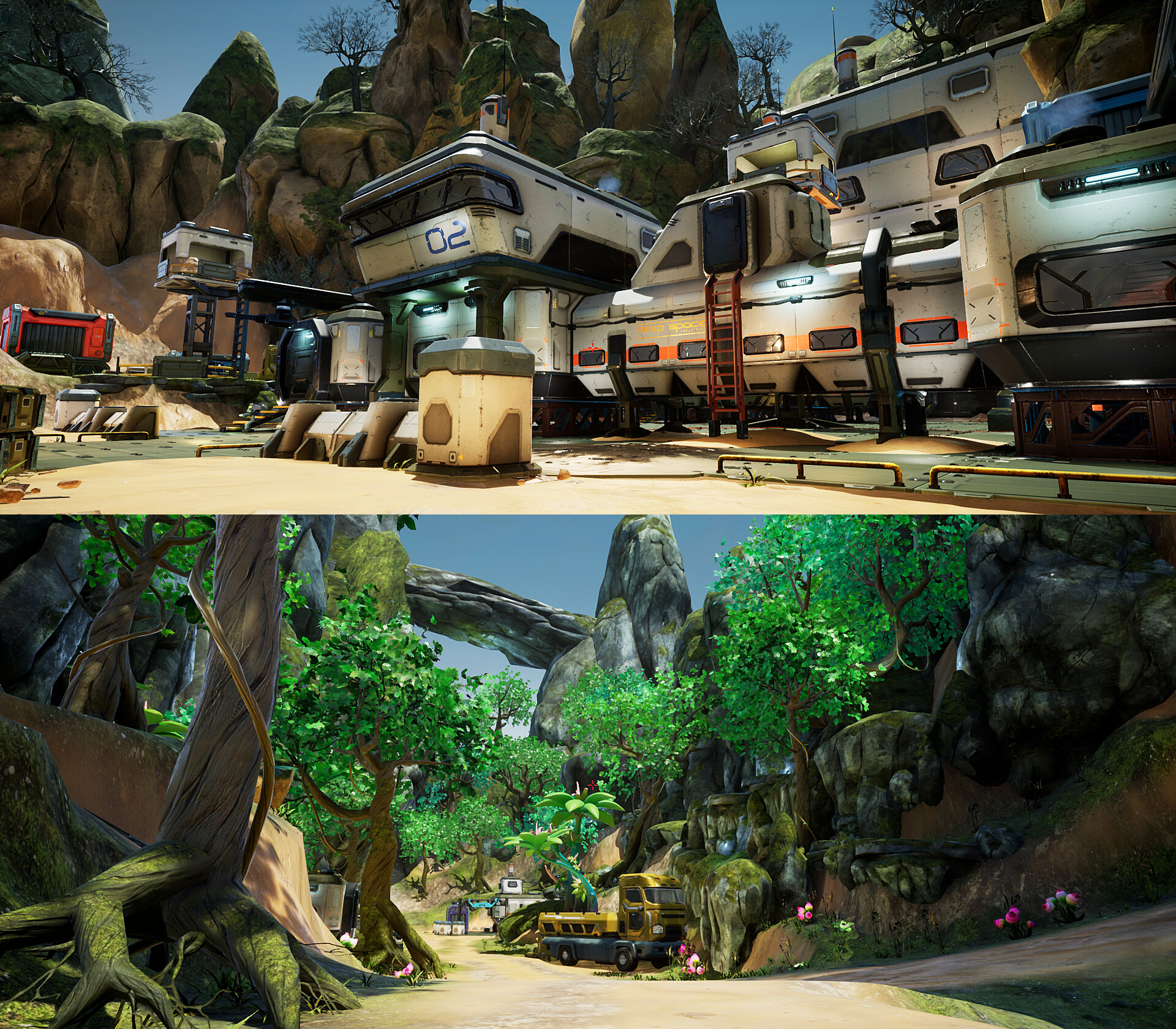 ArtStation - Sci-Fi Military Base