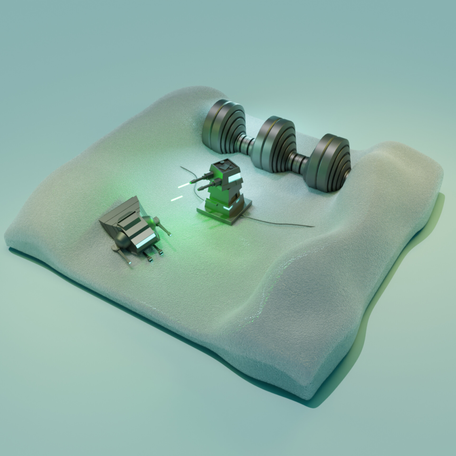 ArtStation - Star Wars Rebel Base Hoth 3D Model