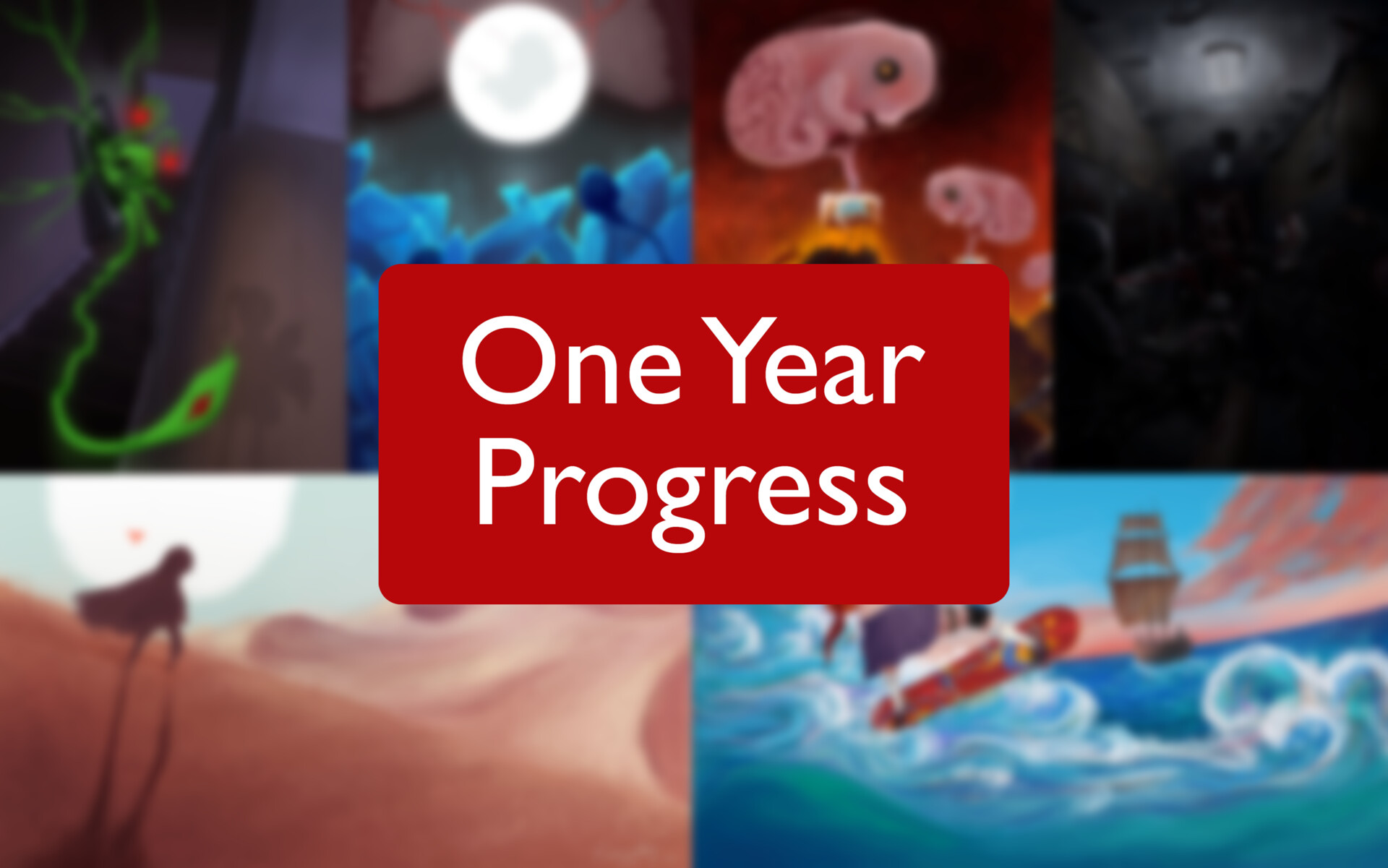 ArtStation - One Year Progress