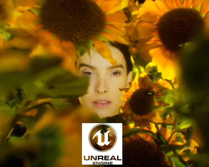 ArtStation - Unreal Portrait 01 - Blooming