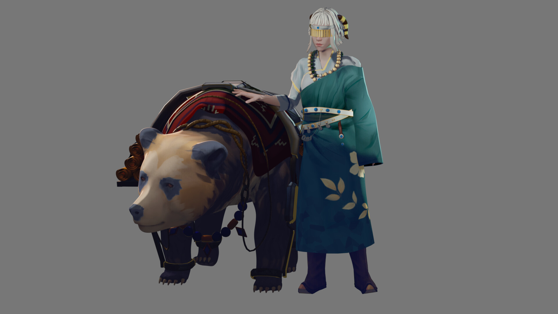 ArtStation - Tibetan Merchant