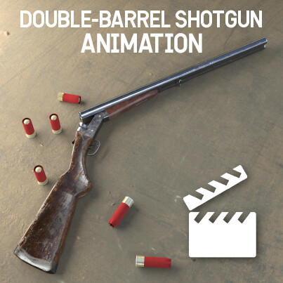 ArtStation - Double-Barrel Shotgun Animation