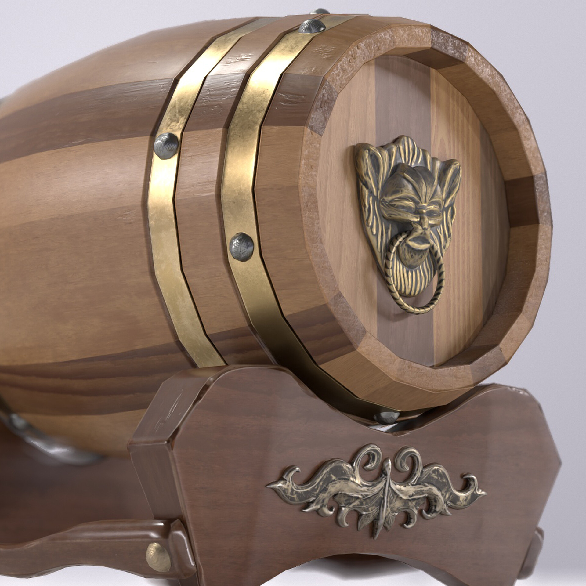 ArtStation - Realistic Coin Barrel