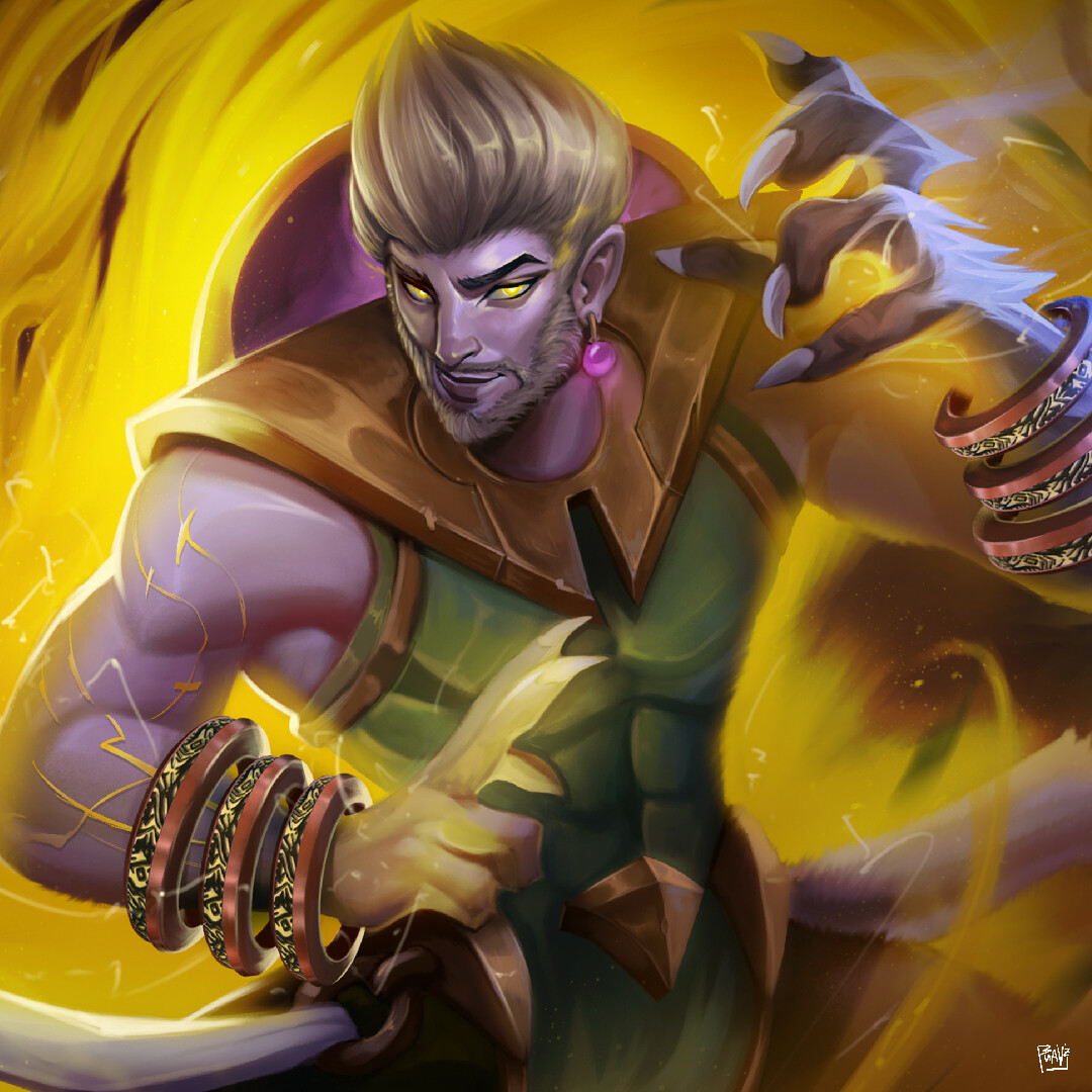 ArtStation - Decius, Shifter Monk