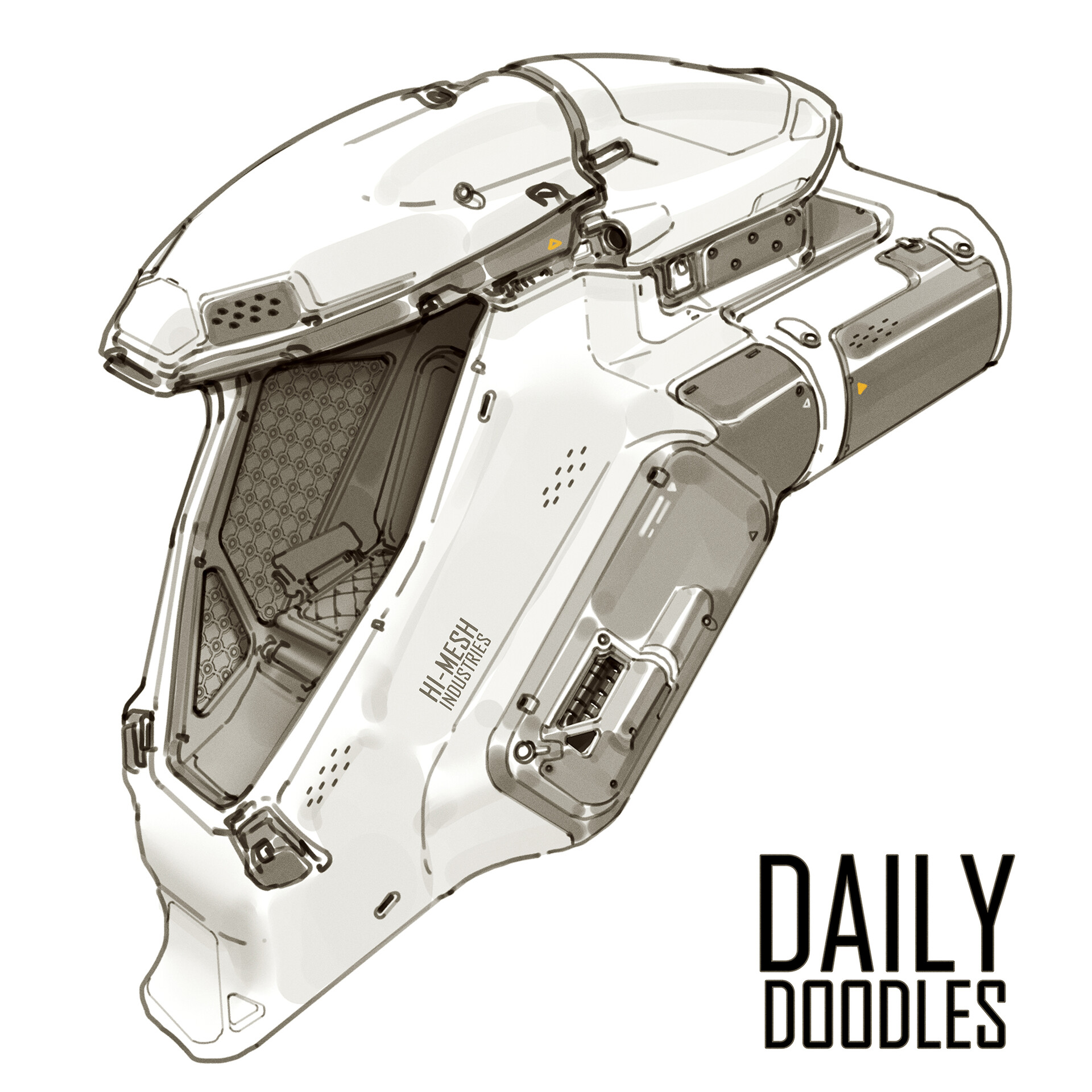 ArtStation - Daily Sketches - Form Over Function