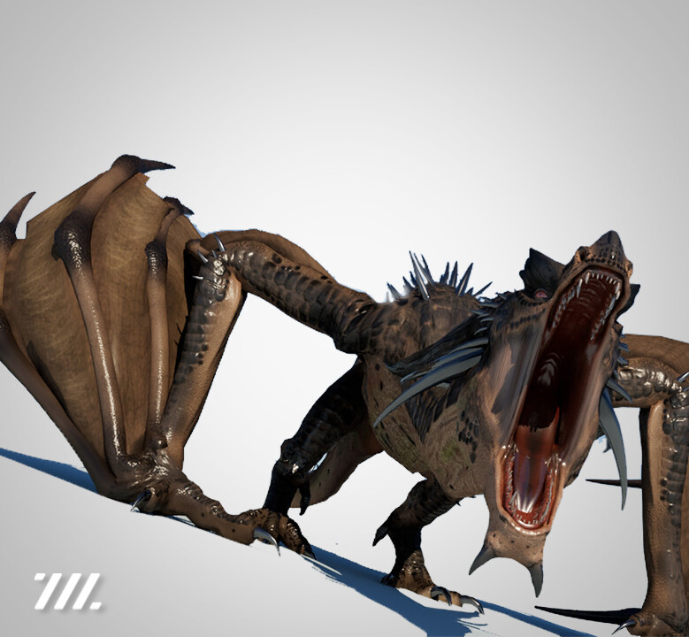 ArtStation - Dragon Landing