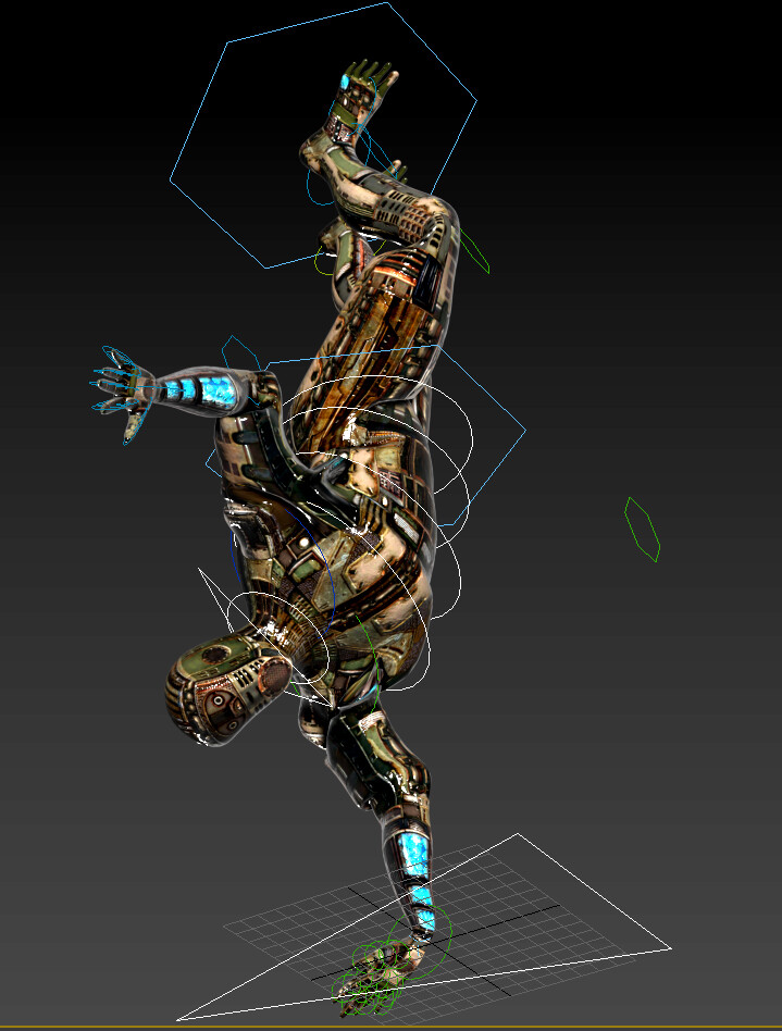 ArtStation - Rig Test Animation and Skinning