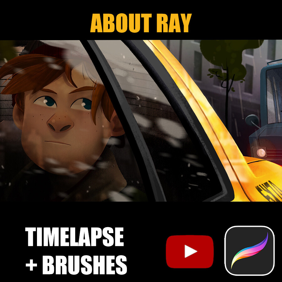 ArtStation - About Ray (Fan art)