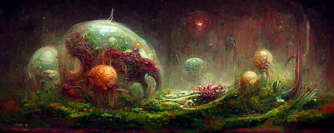 ArtStation - The Terrariums of Kepler-22b