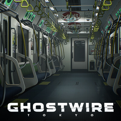 ArtStation - Ghostwire:Tokyo - Train