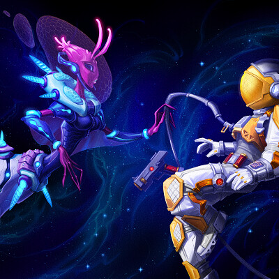 ArtStation - Space siren