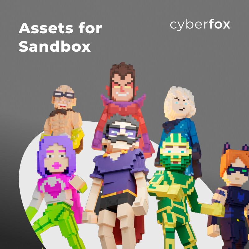 ArtStation - VoxEdit assets for Sandbox