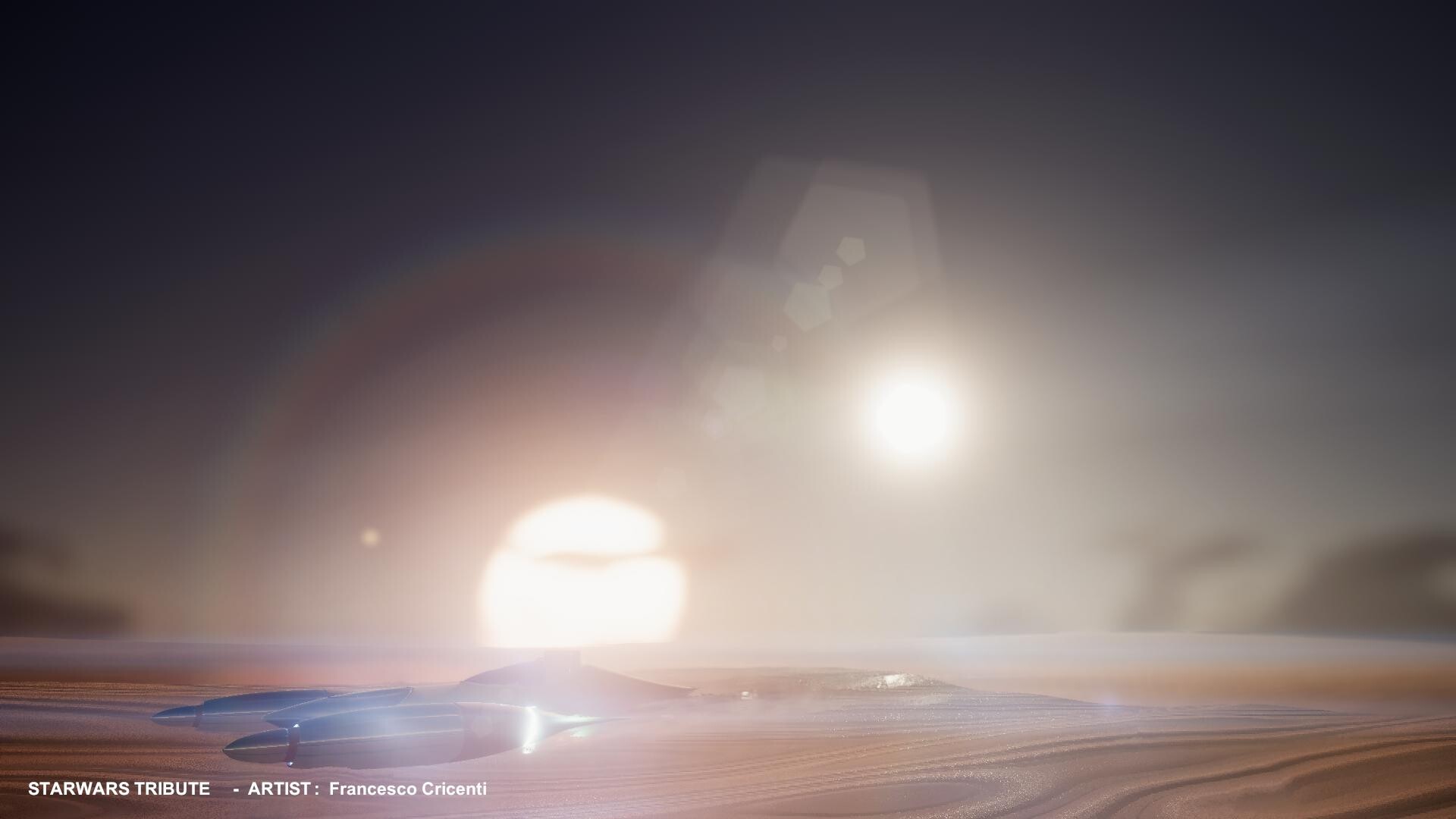 ArtStation - Unity 3D - Star Wars landing on Tatooine