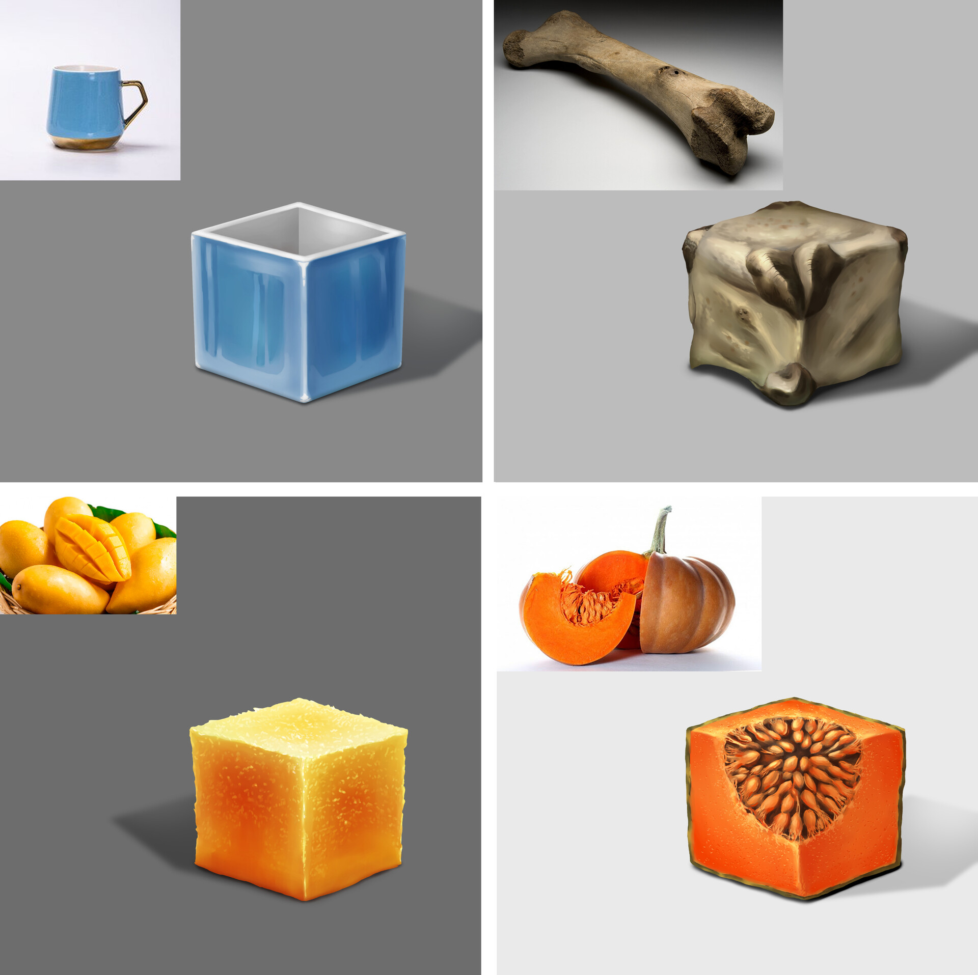 ArtStation - Texture cubes