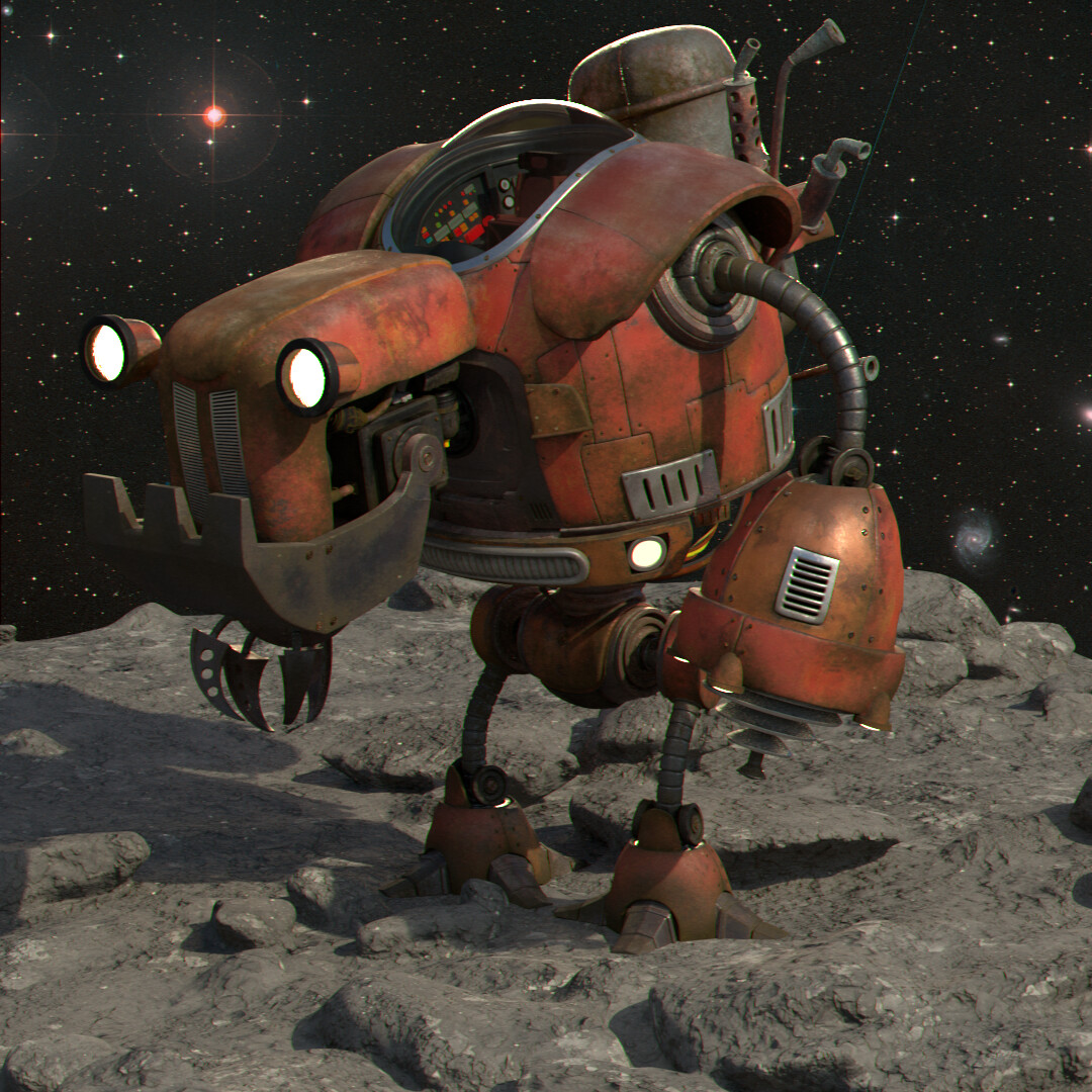 ArtStation - Warbot Mark 2