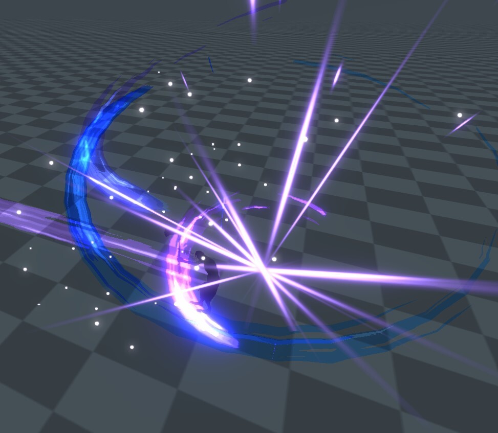 ArtStation - Slash VFX Character Attack Unity Particle System Shader Graph URP
