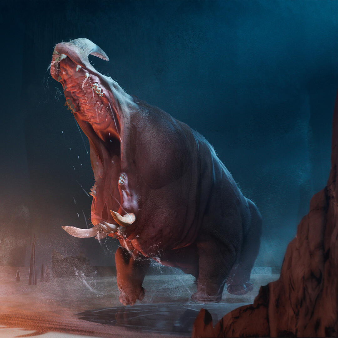 ArtStation - Rhinopotamus
