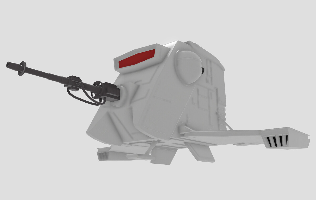 ArtStation - Blender- INT-4 Interceptor