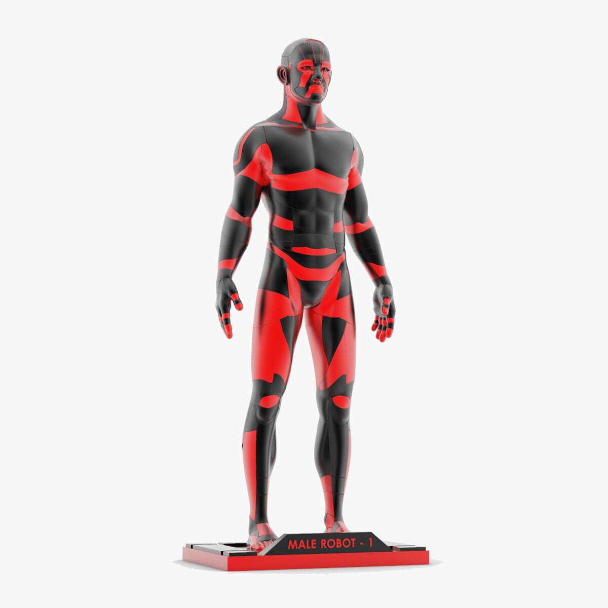 ArtStation - Male Robot 01-MR01