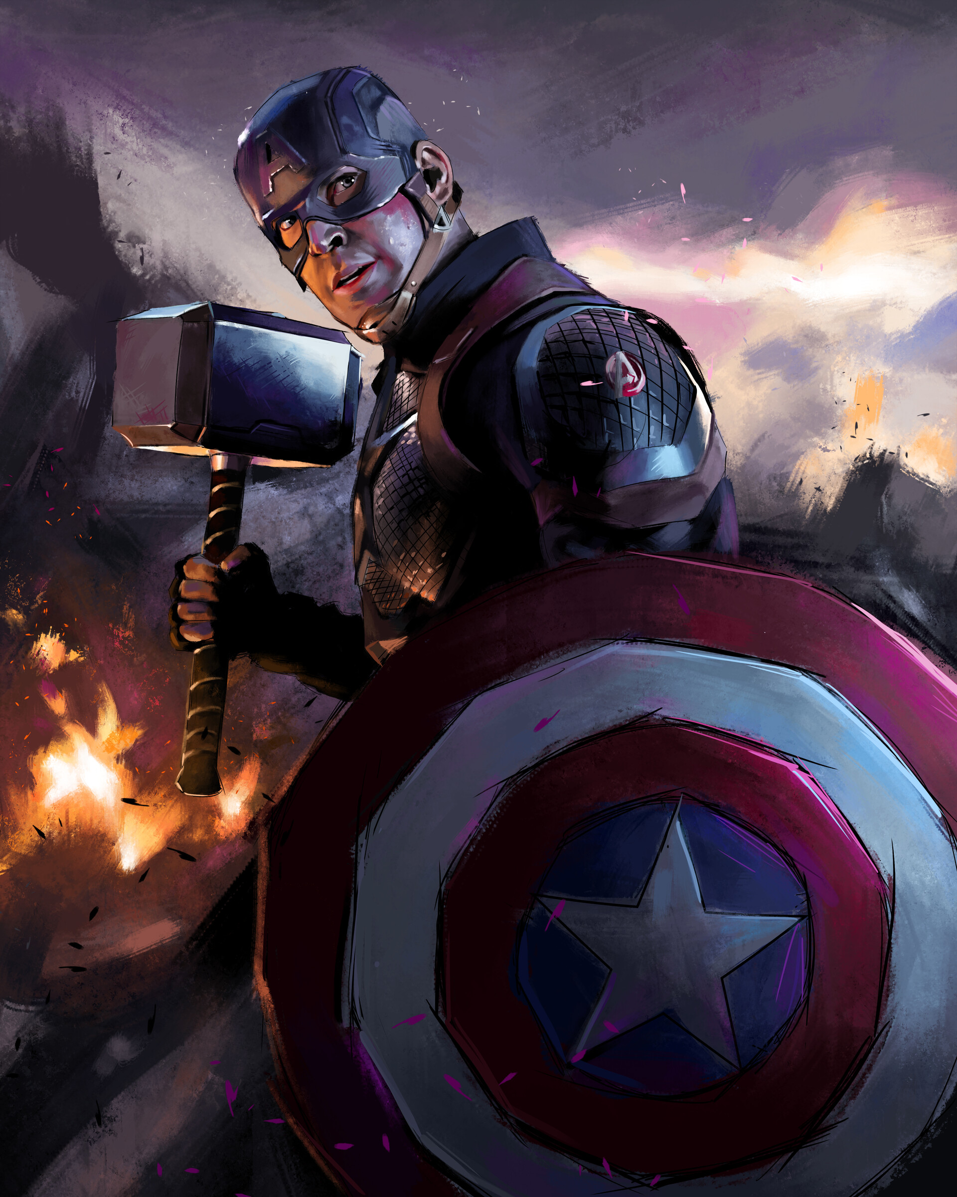 ArtStation - Captain America 2