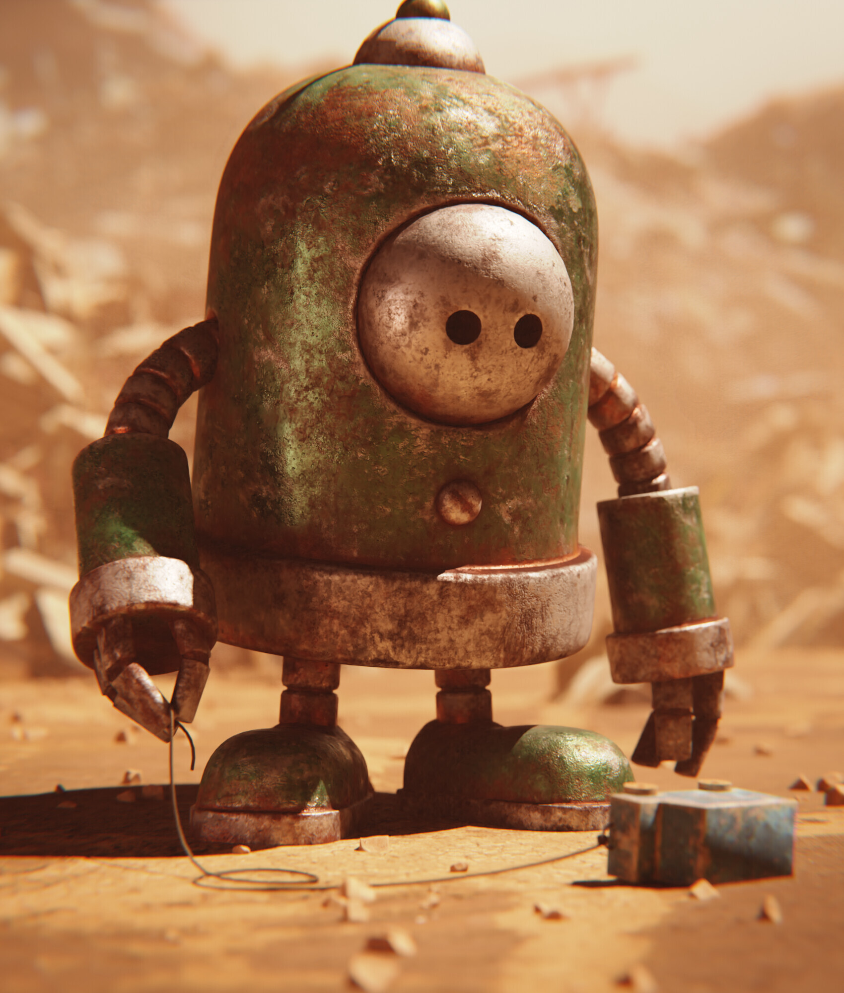ArtStation - My little robot