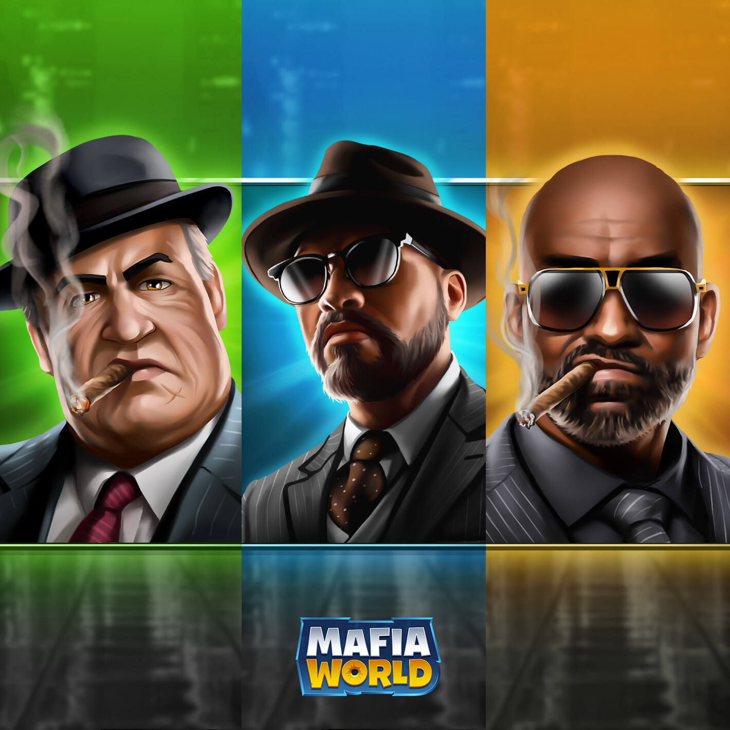 ArtStation - Mafia World game characters