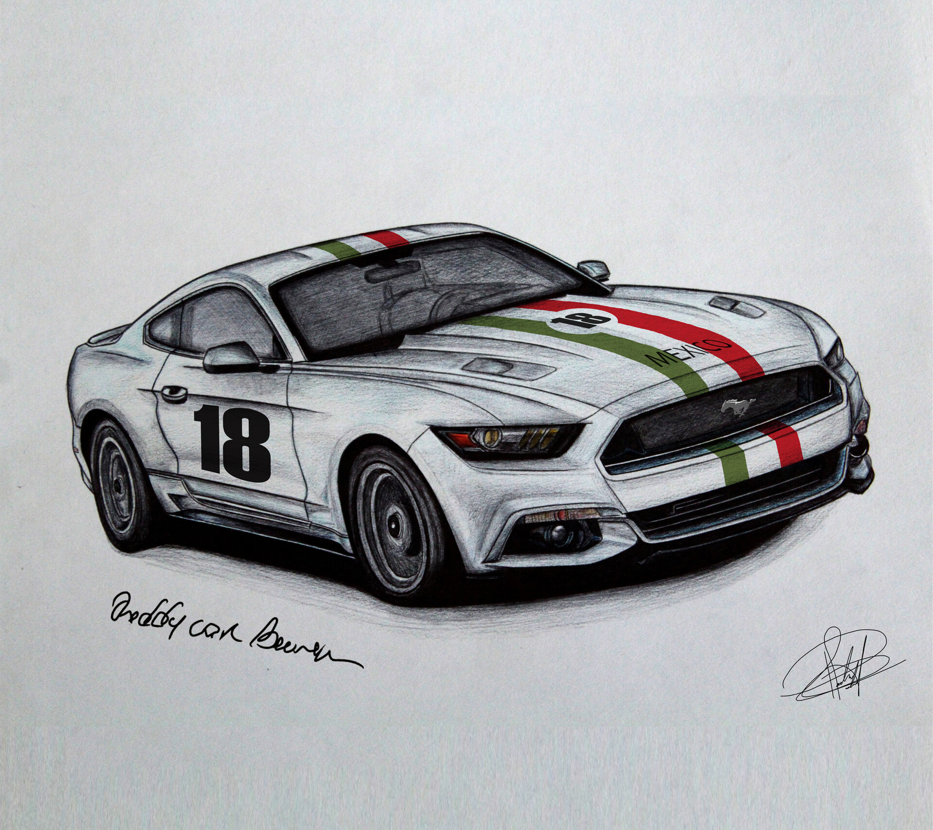 ArtStation - Mustang • Traditional & Digital Illustration