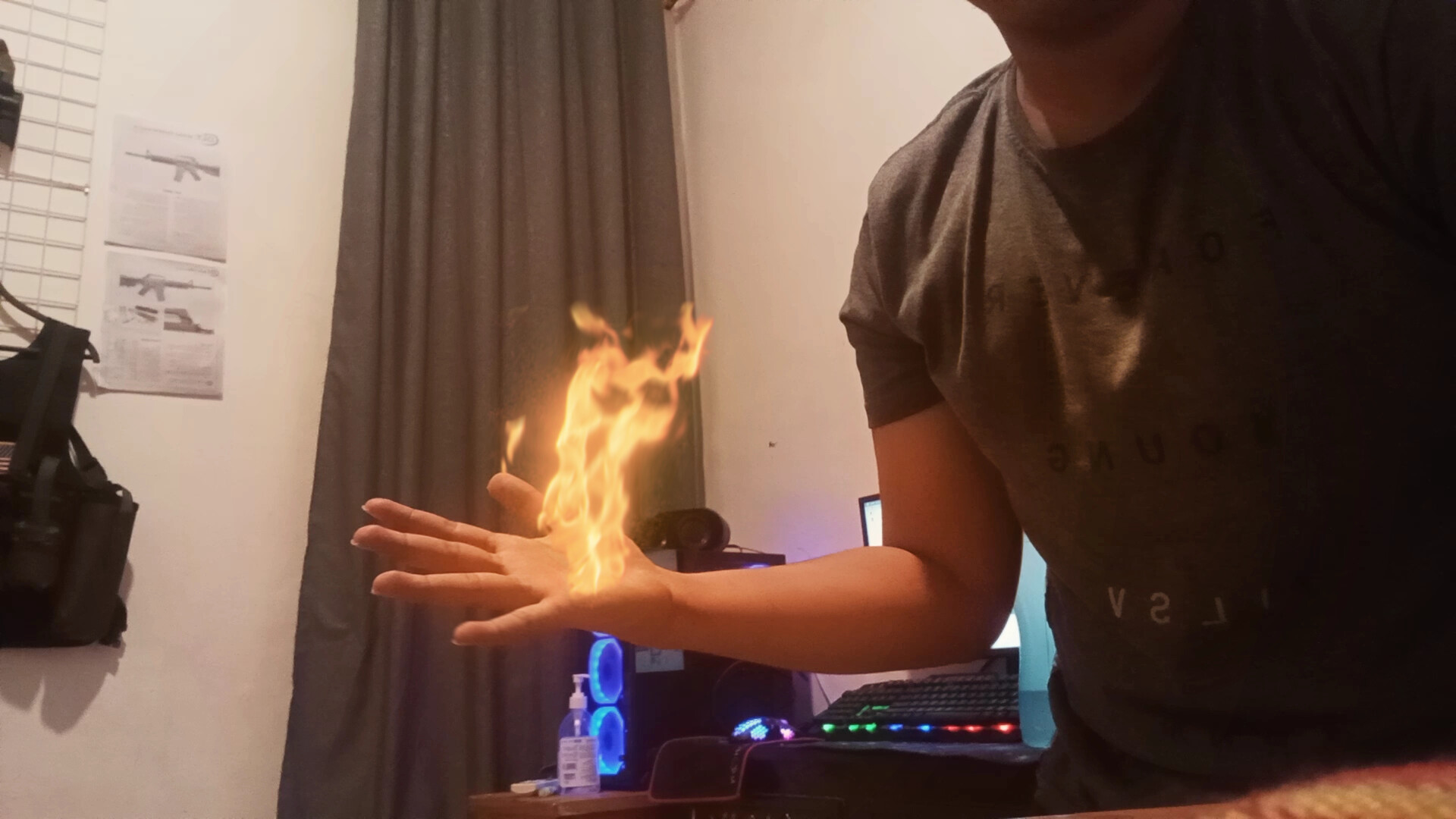 ArtStation - Fire Hand Visual Effect