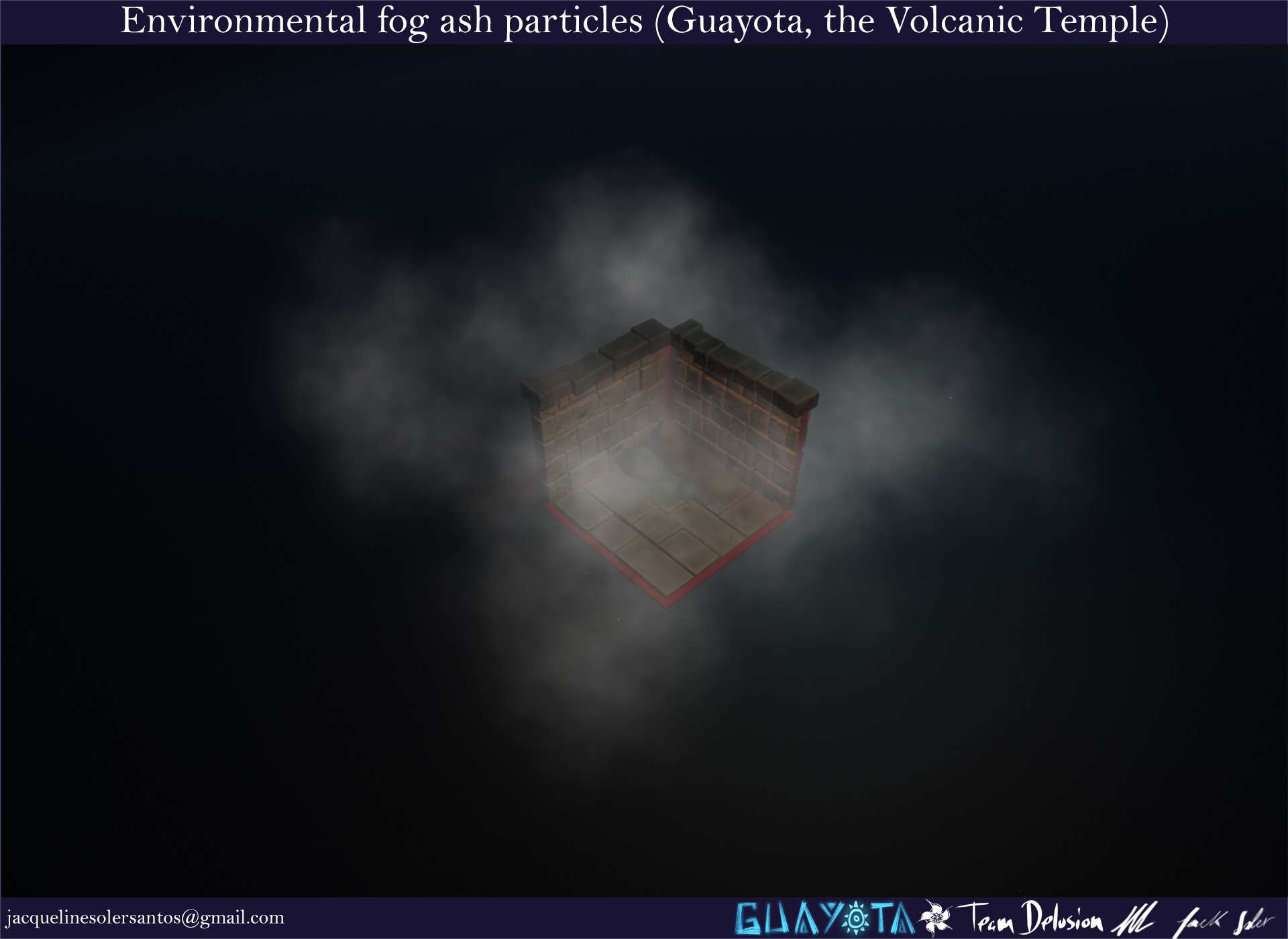 ArtStation - Environmental fog ash particles