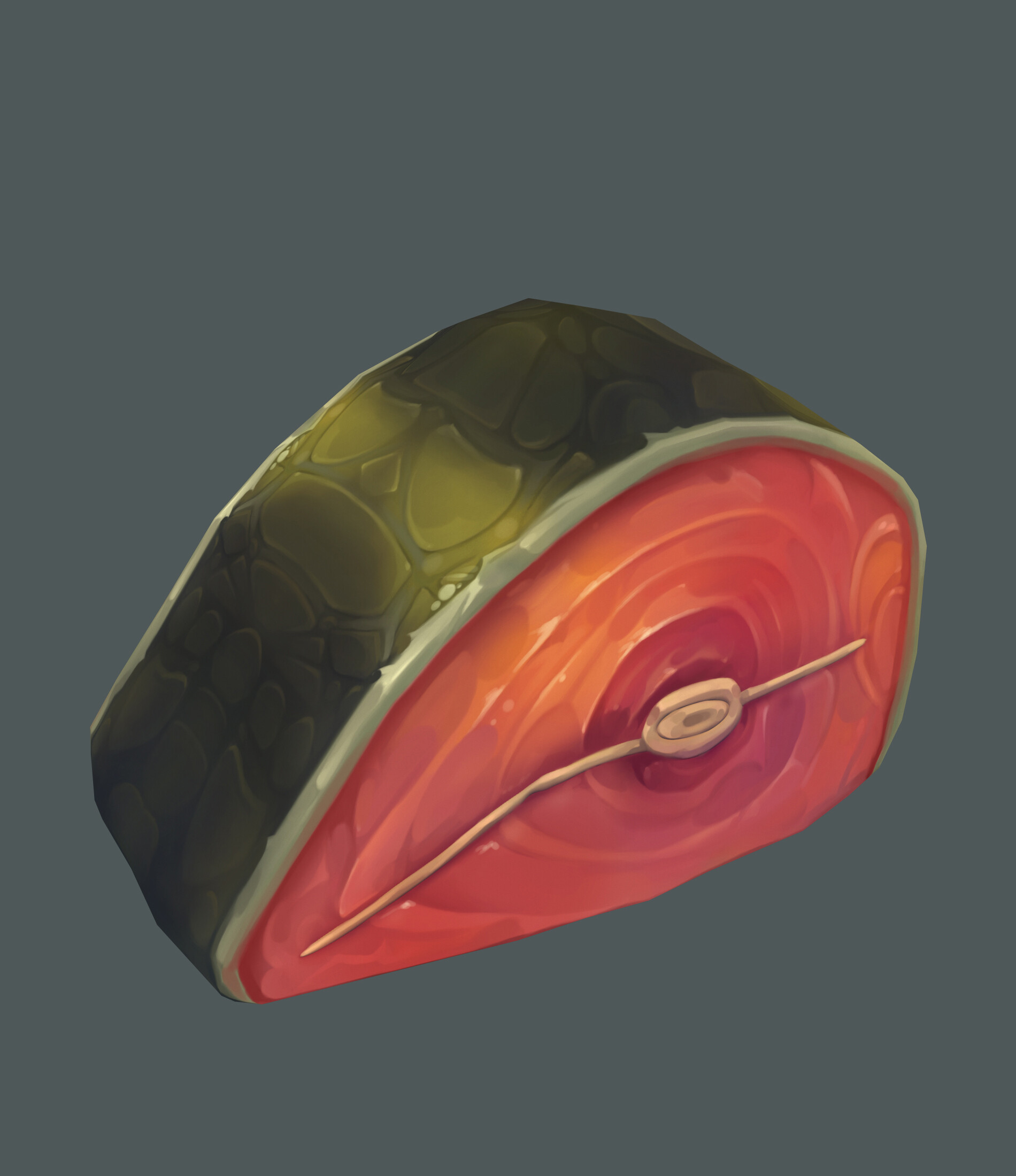 ArtStation - Stylized Food handpaint