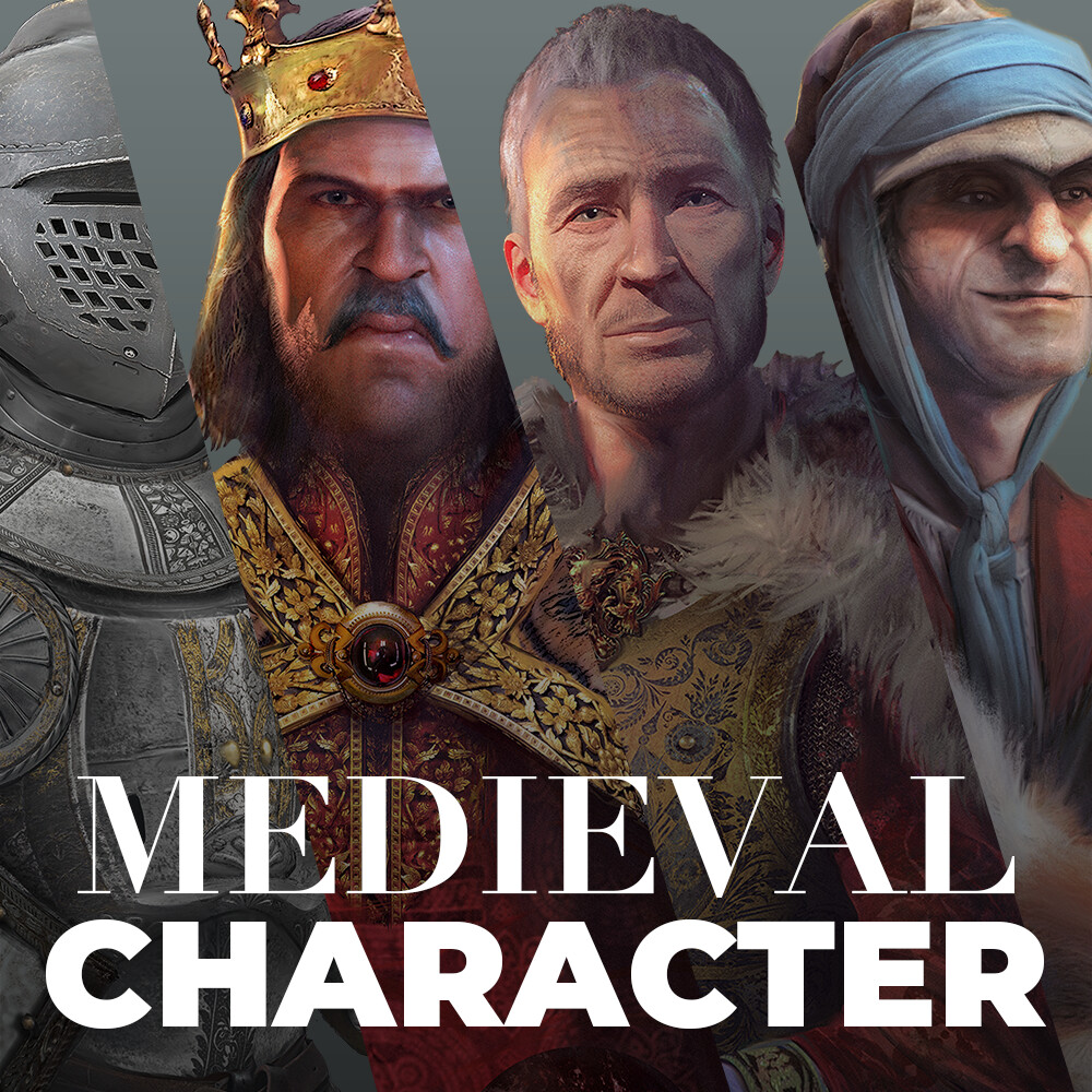 ArtStation - Medieval Characters Design