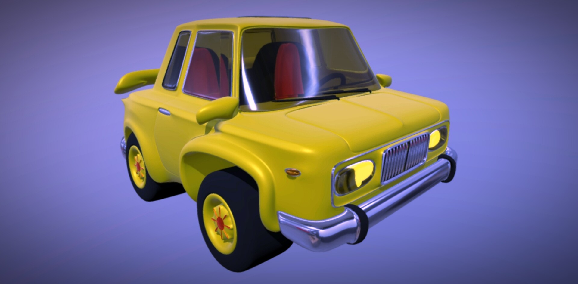 ArtStation - Cartoon car