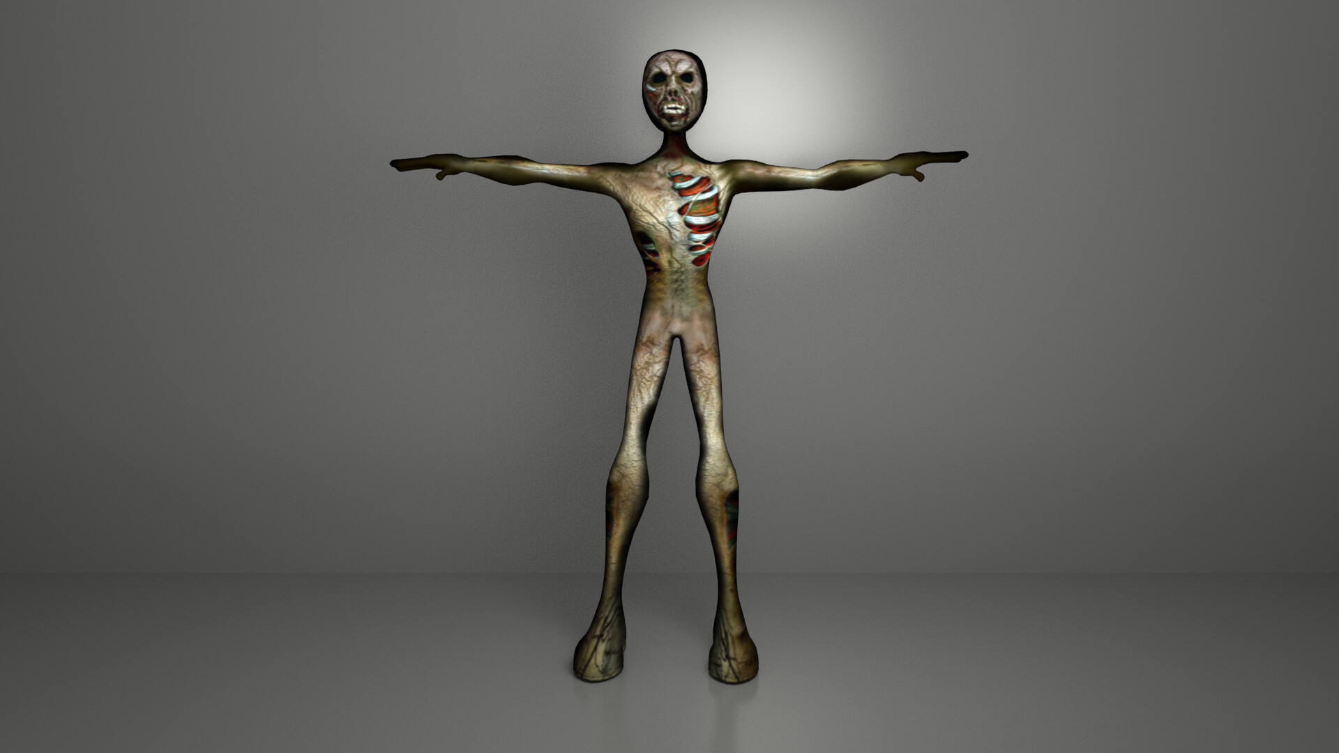 ArtStation - Skeleton Zombie