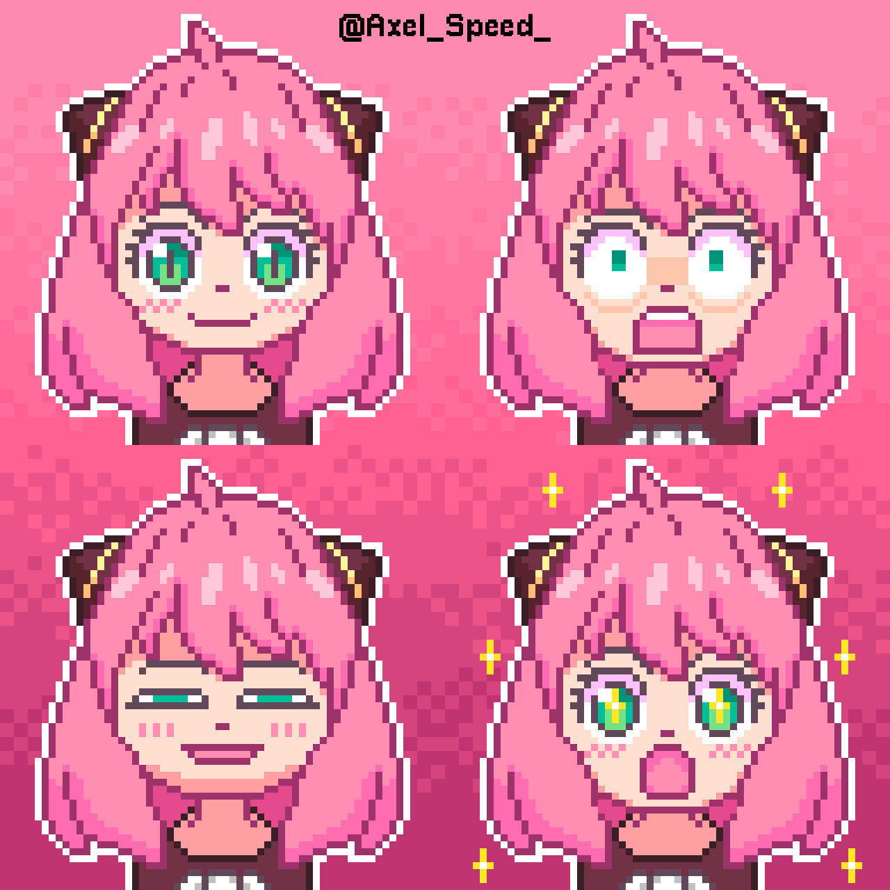 ArtStation - Anya Forger 𓁹‿𓁹 🧠