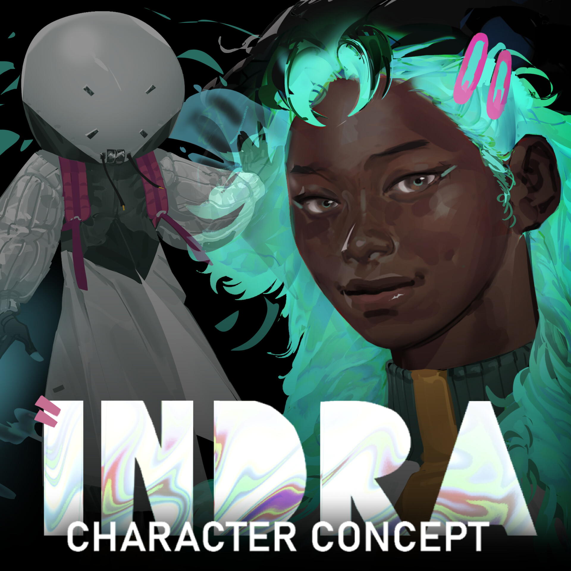 ArtStation - Indra Character Concept