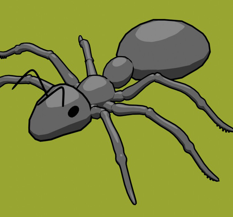 ArtStation - Low-poly Ant